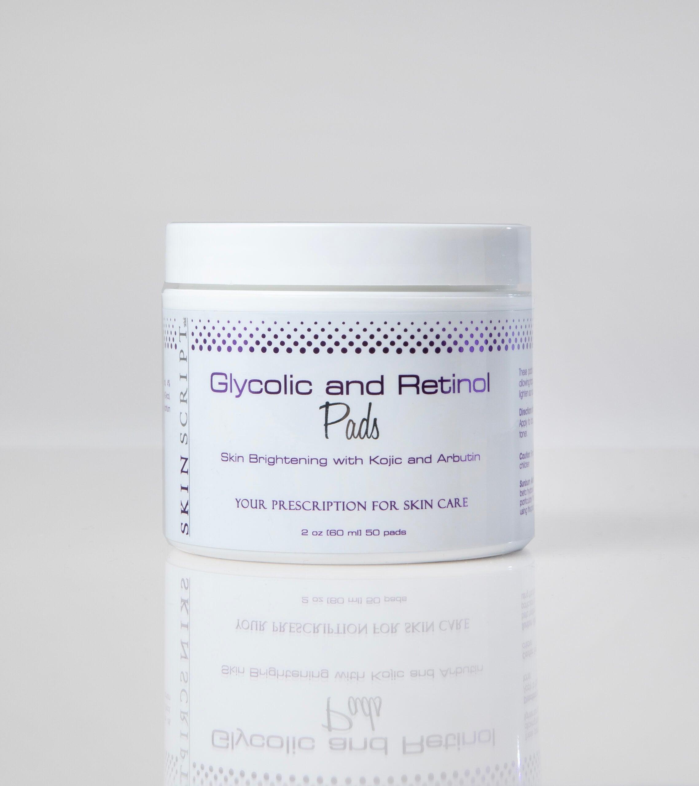 Skin Script Glycolic and Retinol Pads – Maun Zen Medical Spa